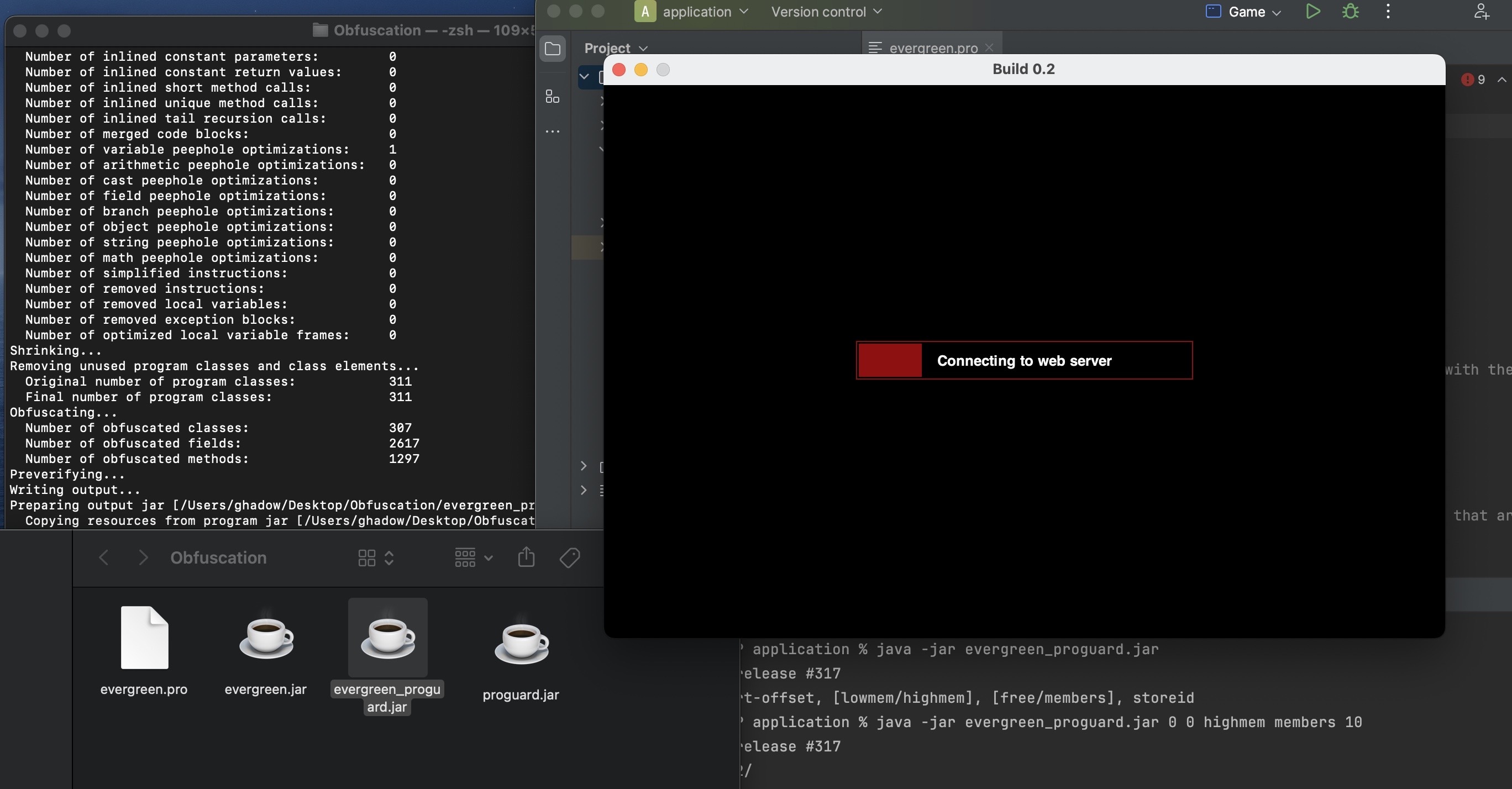 ANY - Command line obfuscation on mac maybe windows too | Rune-Server