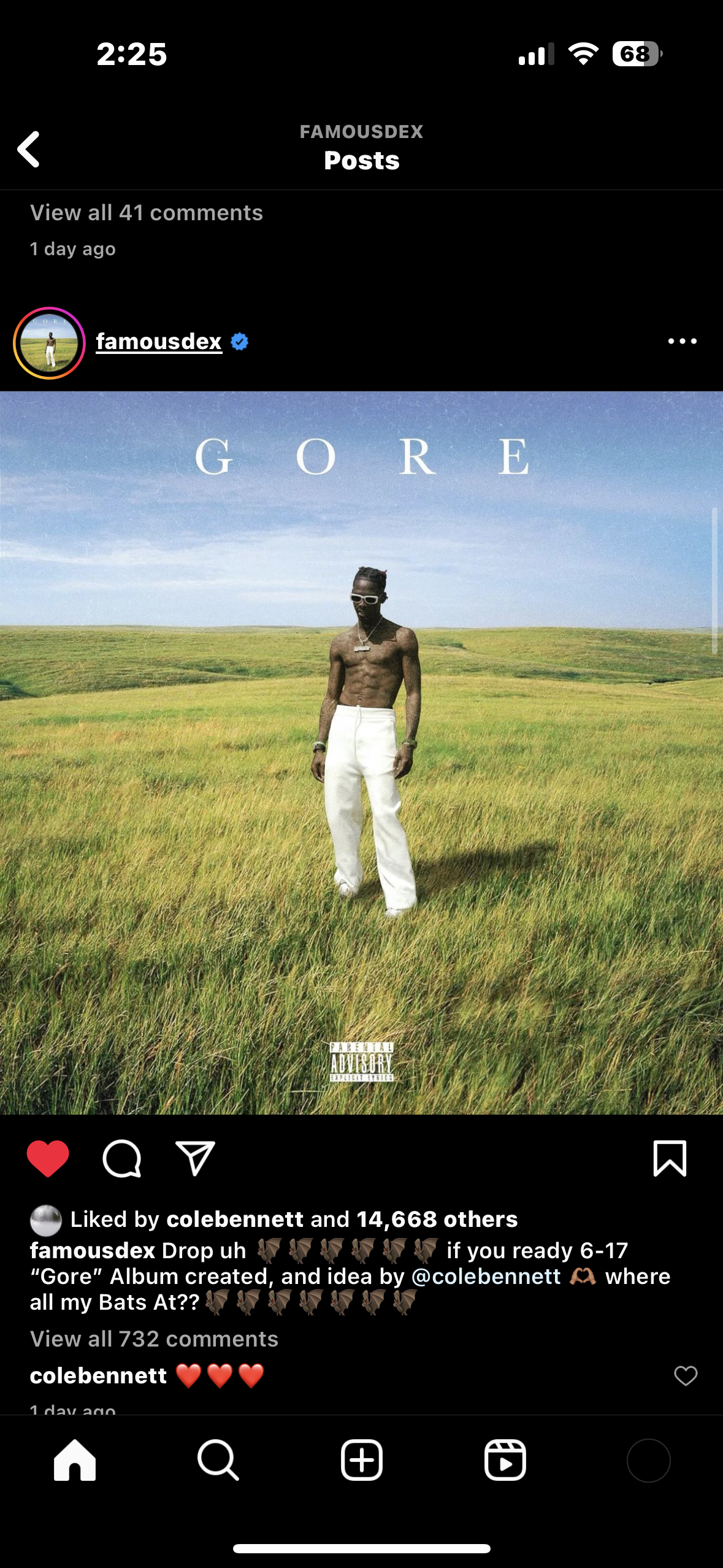 Famous Dex - GORE Lyrics and Tracklist | Genius