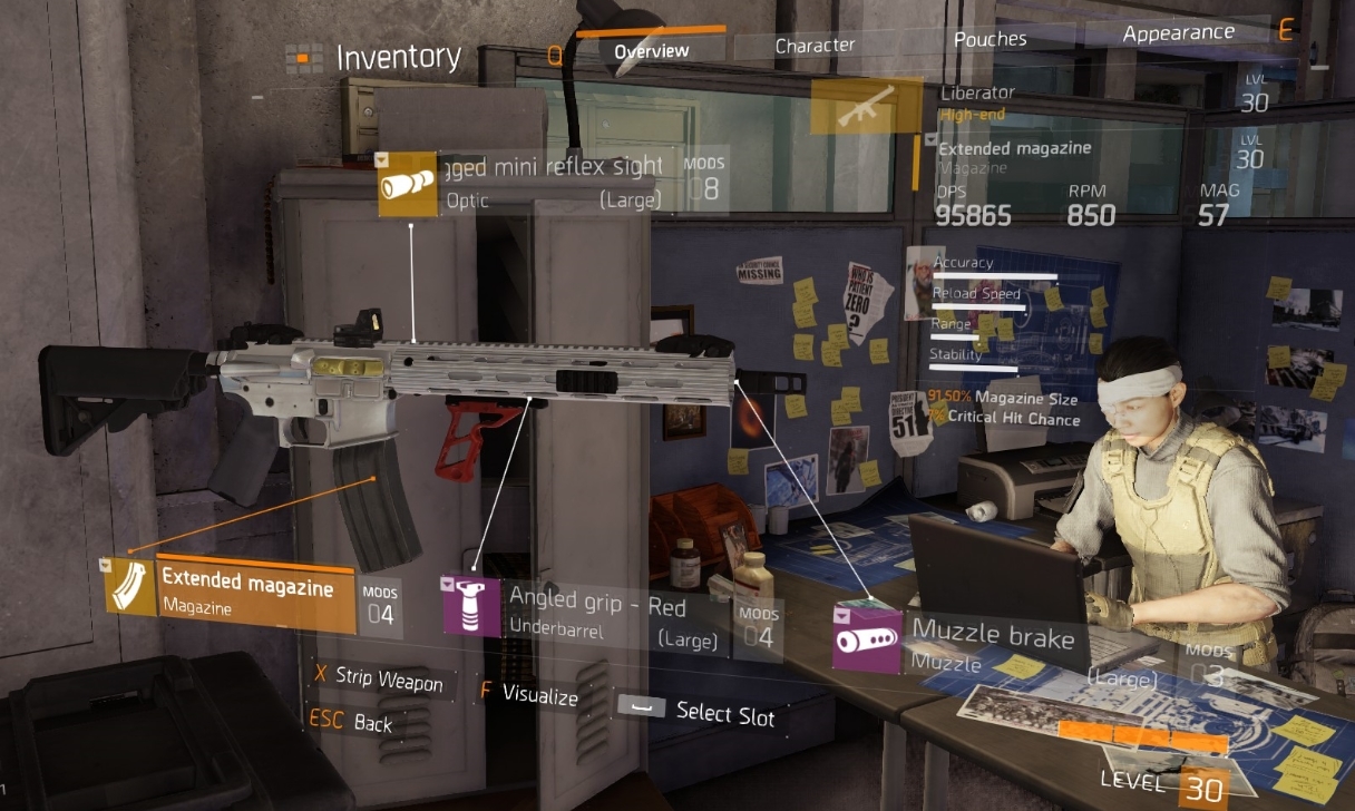 L30 Caduceus (High end assault rifle) dropped for me today : r/thedivision