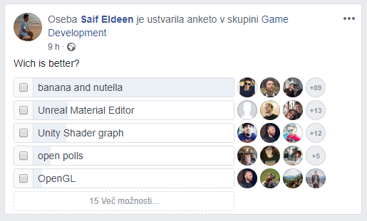 Quality discussion on a Facebook game dev group. : r/justgamedevthings