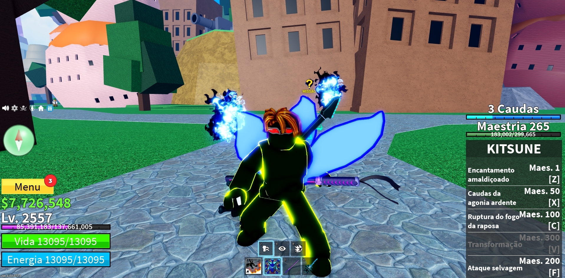 Acc Clone vip đã ăn trái Ác Quỷ KITSUNE VIP - MinhMaMa.com