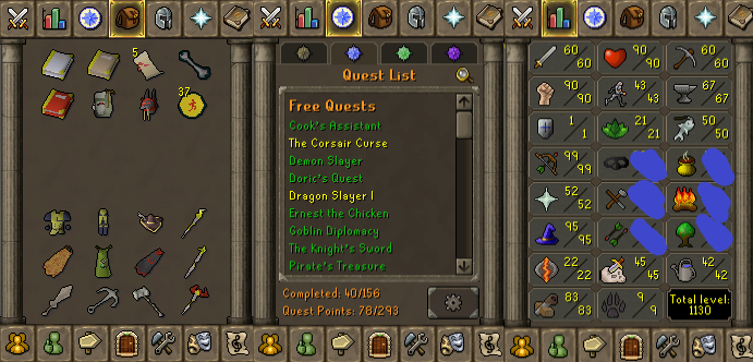 ⭐PK Ready & Quested⭐NEW MAXED⭐Prodded Pures⭐Obbys⭐50-75 Attack⭐ ...