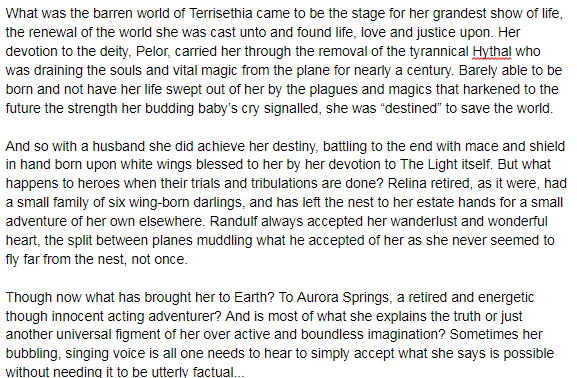 How to write a character backstory? : DnD