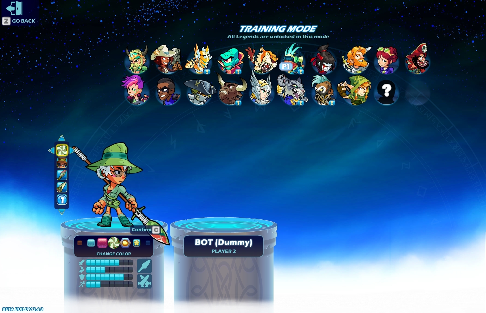 ALL HOLIDAY COLORS FOR ALL BRAWLERS ~In Progress~ : r/Brawlhalla