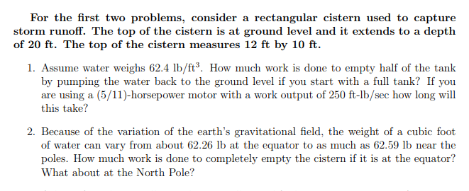 Solved For the first two problems, consider a rectangular | Chegg.com