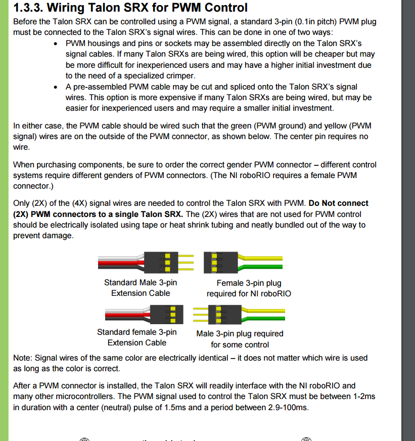 Converting CAN to PWM on talons? : r/FRC