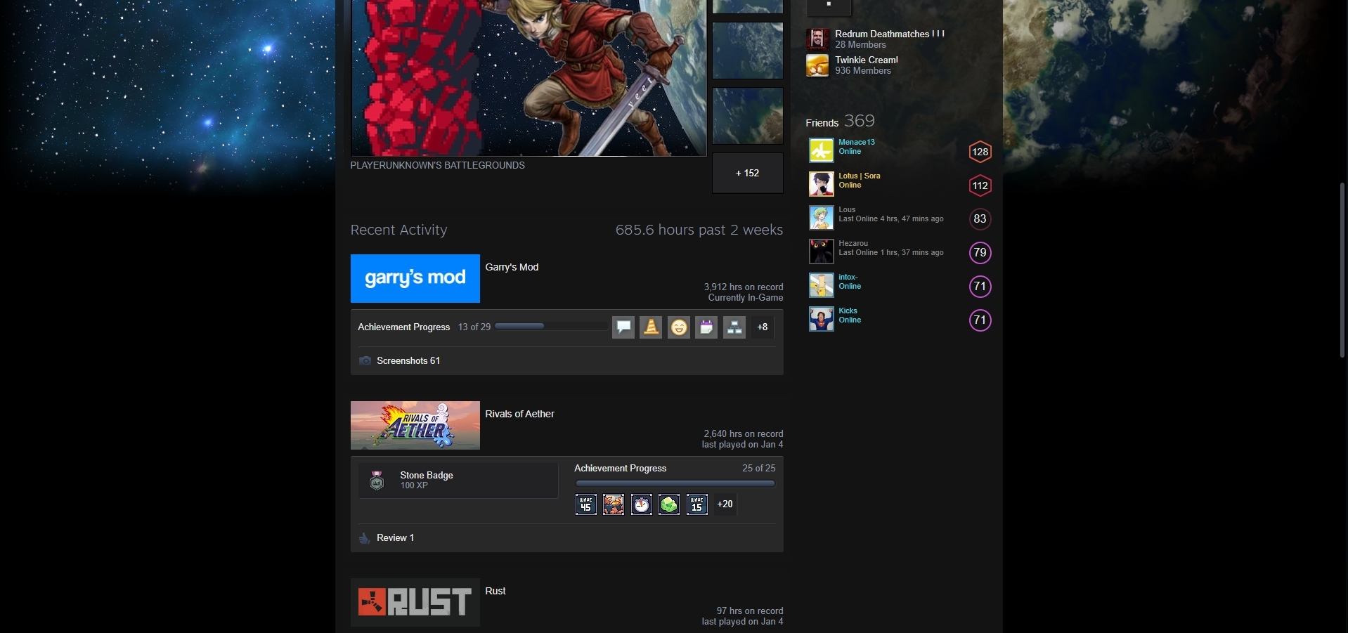 Steam Profile Showcase Thread! - The Playground - Garnet Gaming