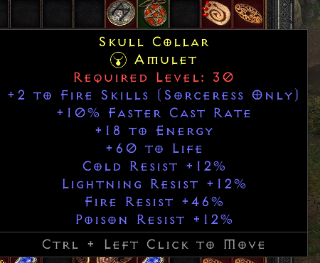 = Fire Sorc Lld Amulet = - Topic - d2jsp