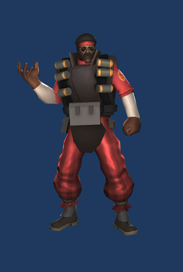 Looking to make a new artstyle fitting loadout for the demoman : r ...