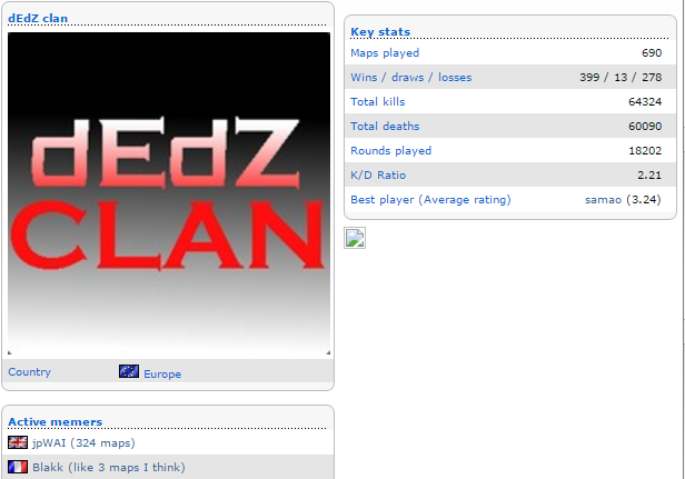 Preparing the dEdZ™ HLTV page for our first official LAN™ match : r/dedz