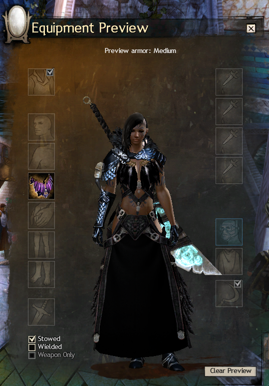 Medium Raven Ceremonial Armor - why do we always have to conform to the ...