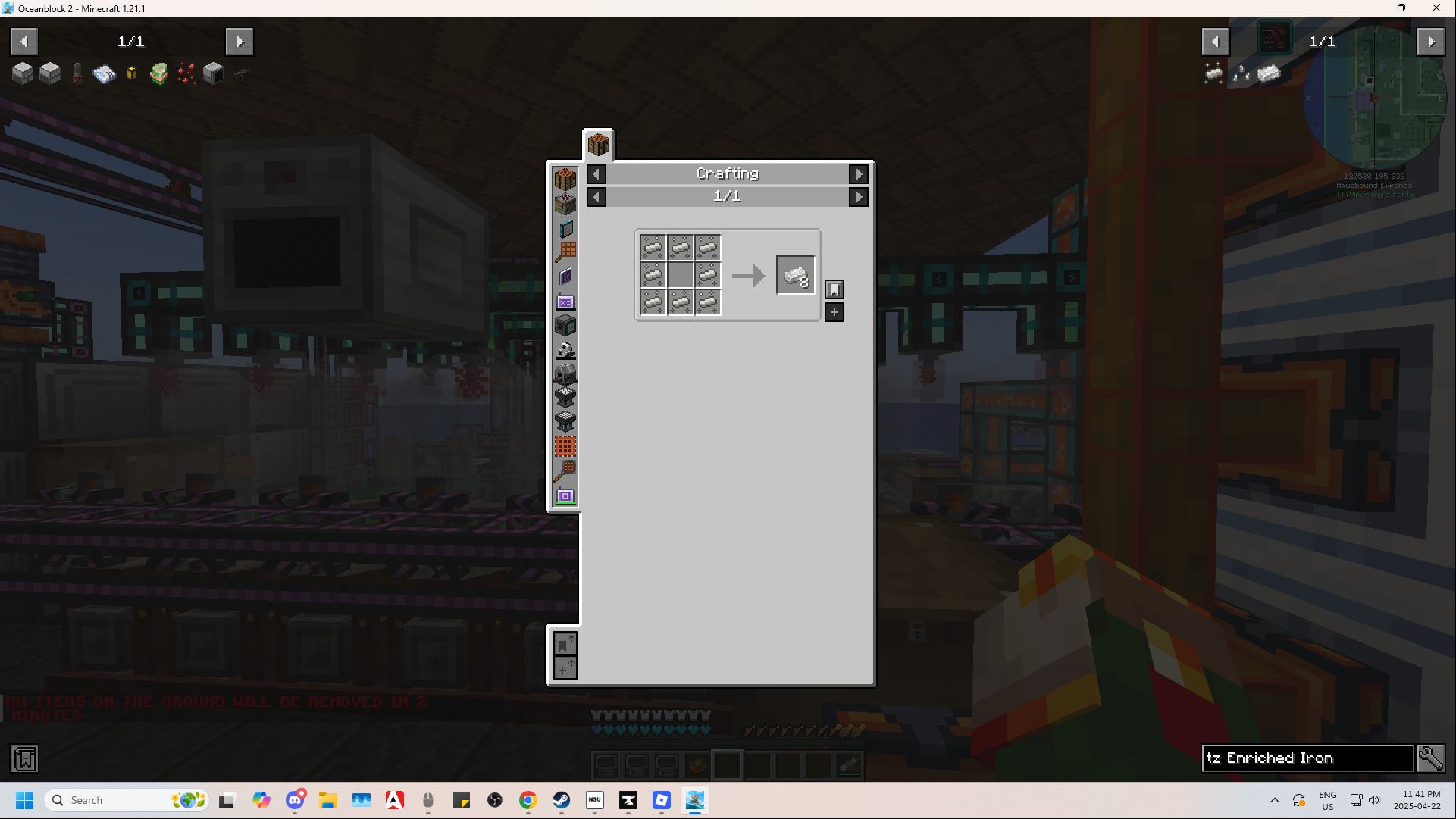 Quartz Enriched Iron Seeds · Issue #7628 · FTBTeam/FTB-Modpack-Issues · GitHub