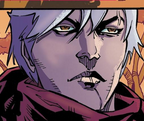 Zed's face in the actual comic is way better than it looks on the cover ...