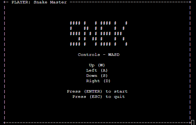 GitHub - GeorgieGray/snek-game
