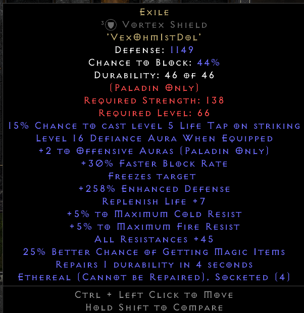 Almost Perfect Roll High 45@ Eve Exile - Topic - d2jsp