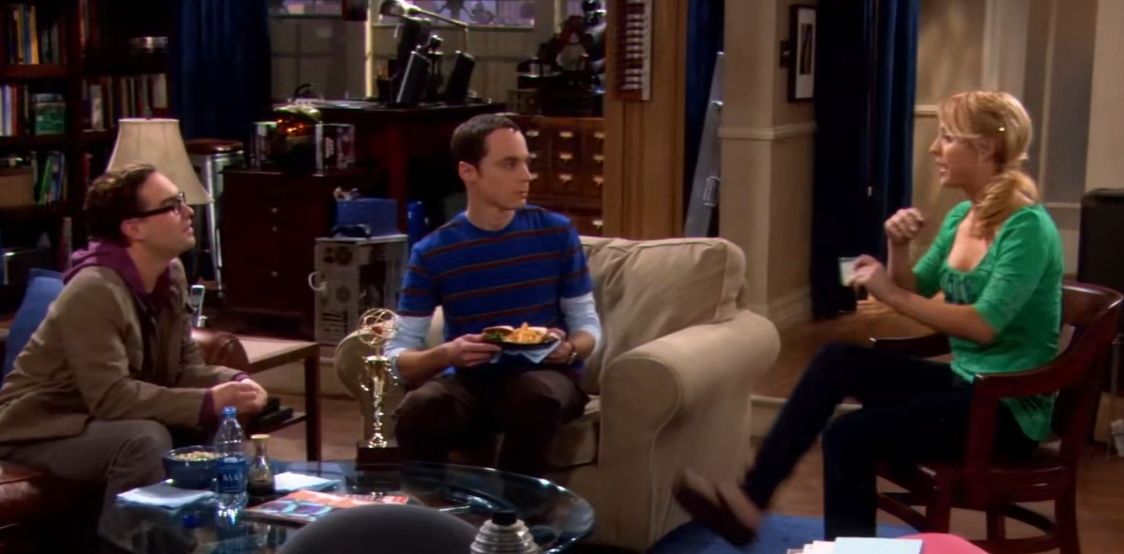 Why do you think Leonard got to sit in Sheldon's spot here? : r ...