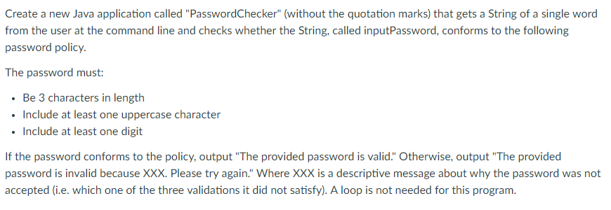 Solved Create A New Java Application Called 1205