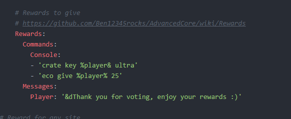 VotingPlugin and Votifier | SpigotMC - High Performance Minecraft