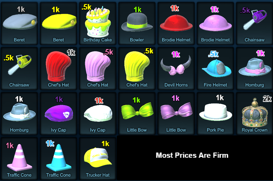 [PC] [H] Painted Wheel Shop [W] Keys : r/RocketLeagueExchange