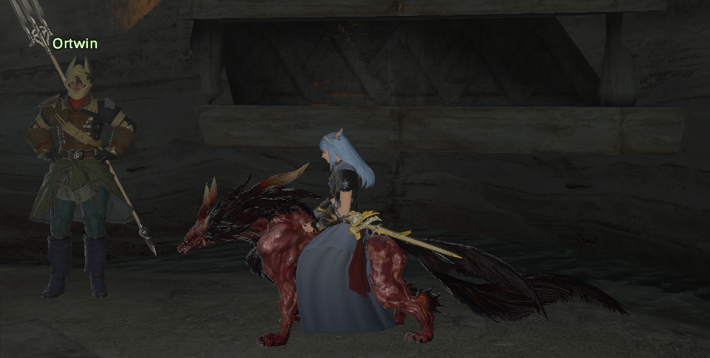 Managarm mount accurate size or glitch? : r/ffxiv