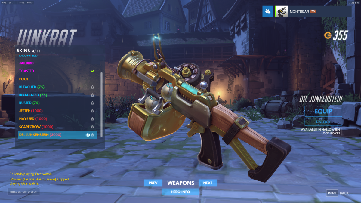 Can we post the golden weapons for the new halloween skins? : r/Overwatch