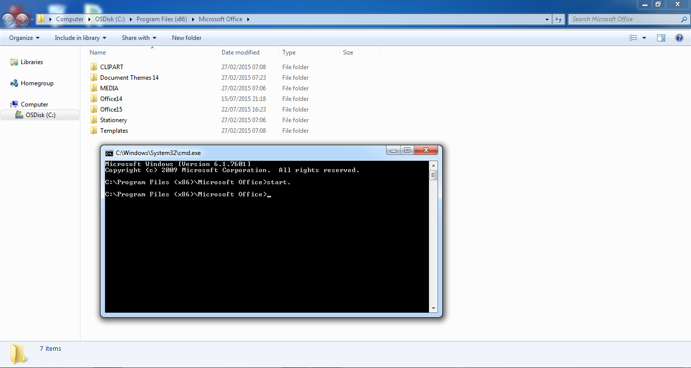 Pressing F7 while using Command Prompt will bring up command history ...
