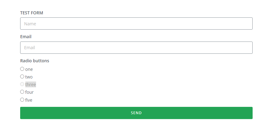 HELP! How to disable a radio button (Elementor Forms) : r/elementor