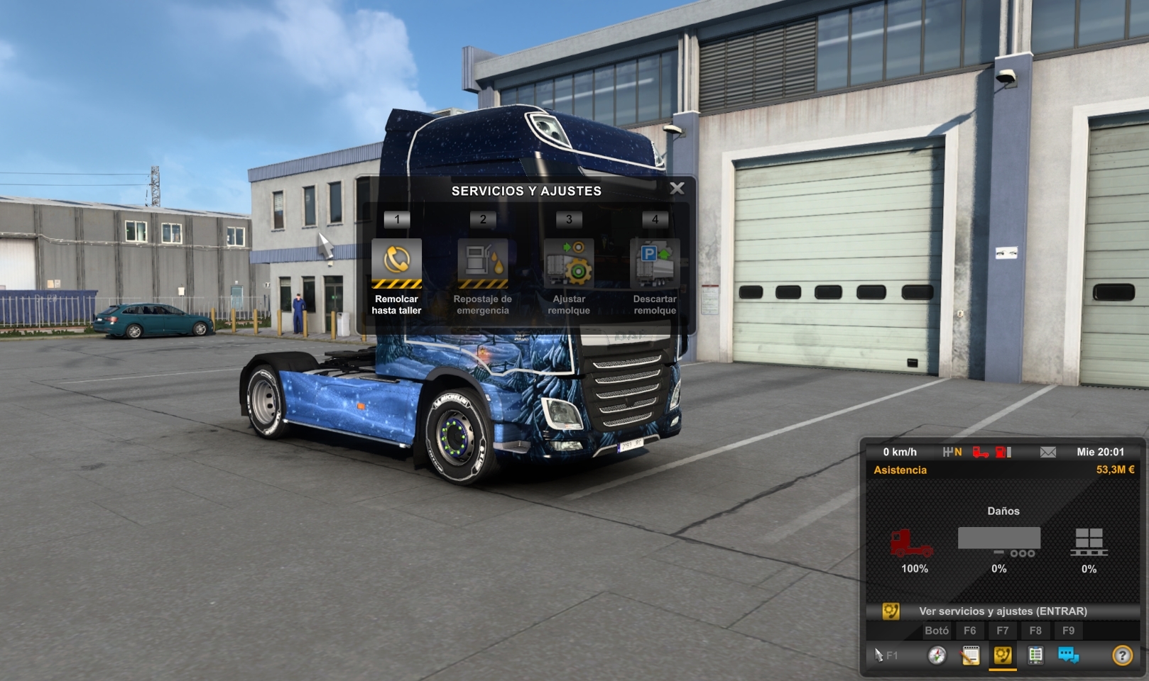 Impossible to repair truck after big crash [202196] - SCS Software