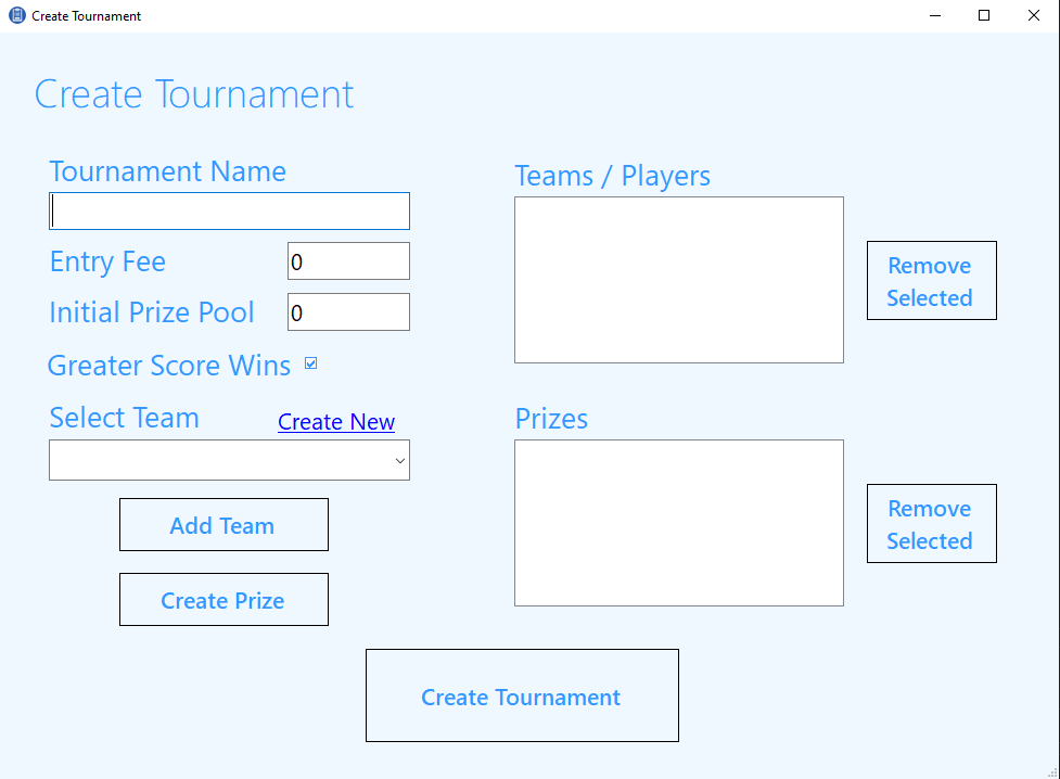 GitHub - Ekas-118/Tournament-Tracker: .NET desktop application for creating and managing tournaments