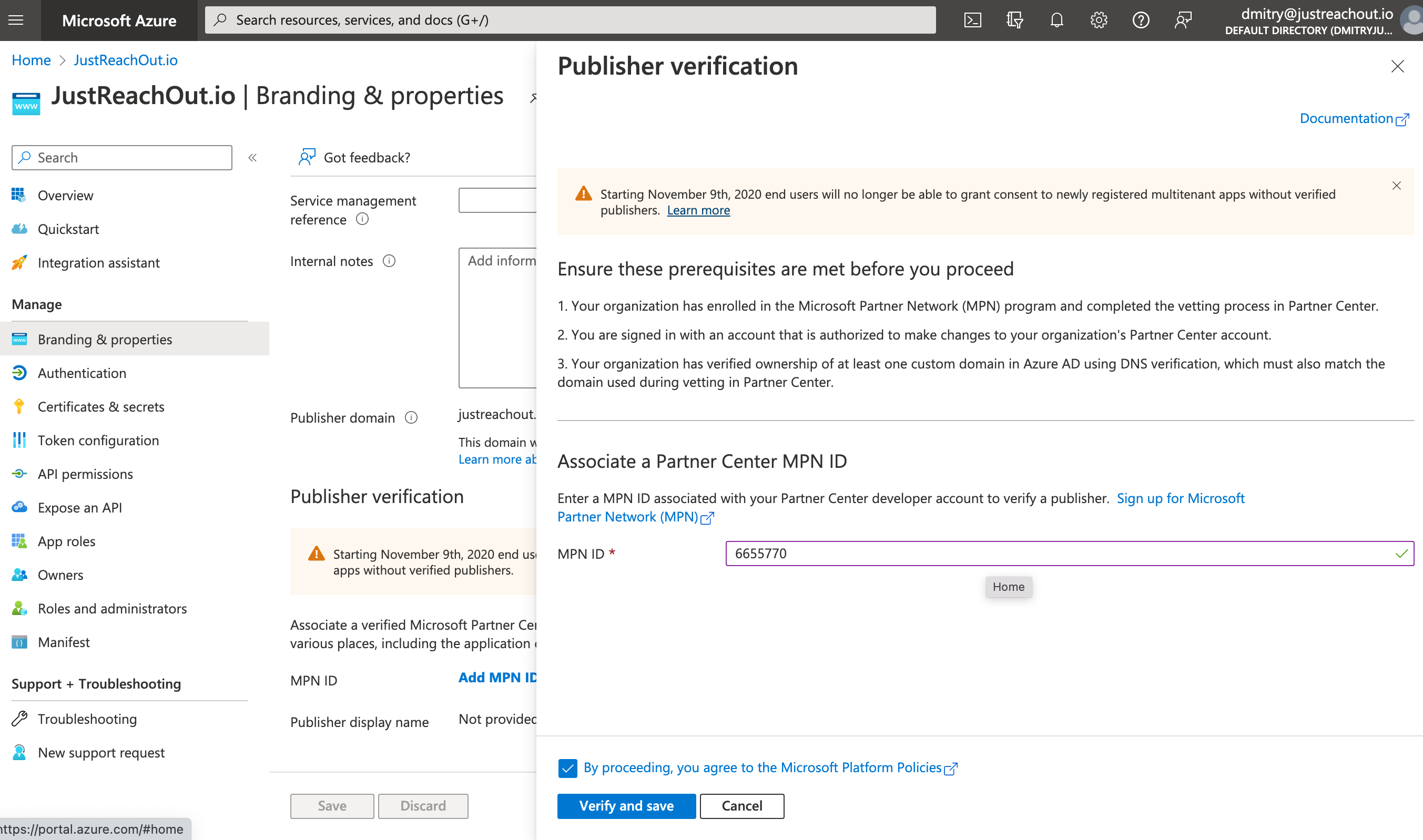 Can't connect MPN account to Azure - Microsoft Q&A Can't connect MPN account to Azure - Microsoft Q&A