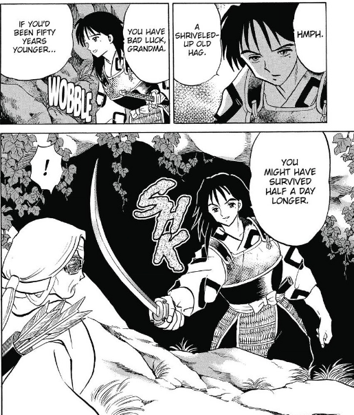 What do you think would've happened if Kikyo showed Naraku love? : r/inuyasha