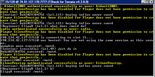 TShock keeps on crashing randomly. · Issue #1086 · Pryaxis/TShock · GitHub