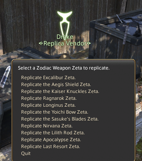 How Does Relic Weapon Replication Work? : r/ffxiv