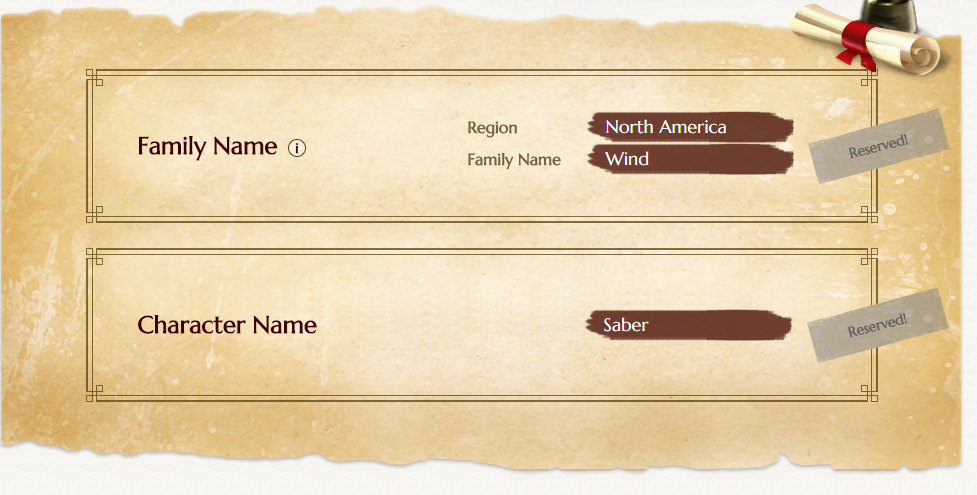Post your family and character name reservations! : r/blackdesertonline