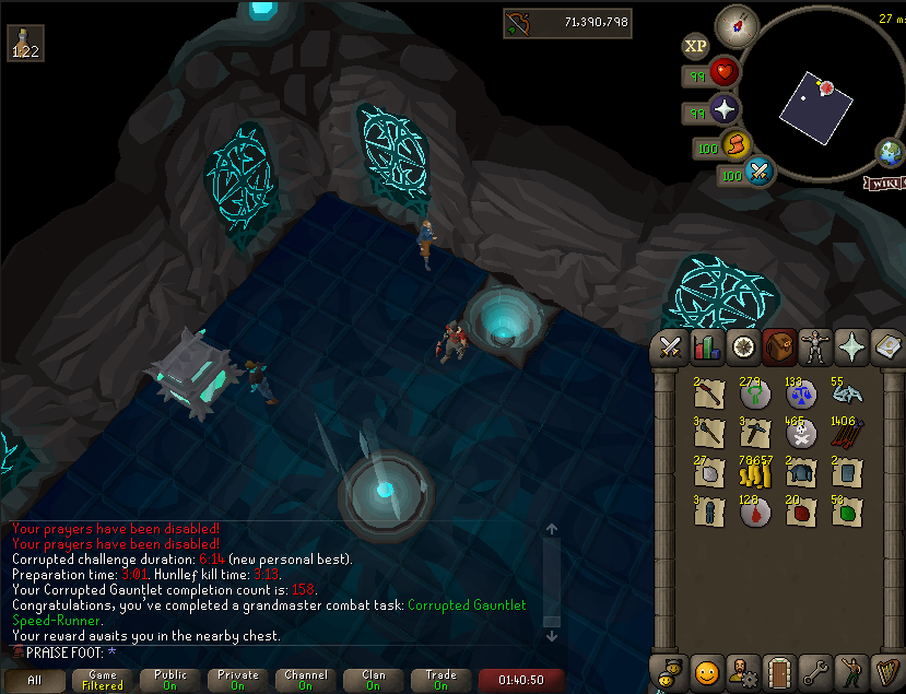 Master tier CA tasks completed (HCIM btw) : r/2007scape