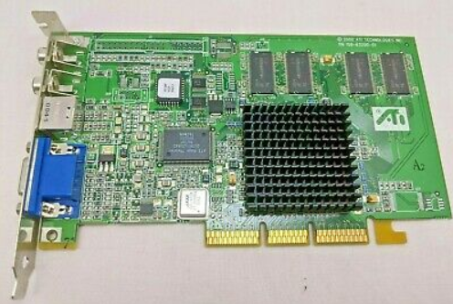 Found this video card it’s an ATI RAGE 128 PRO/ULTRA (found it a few ...