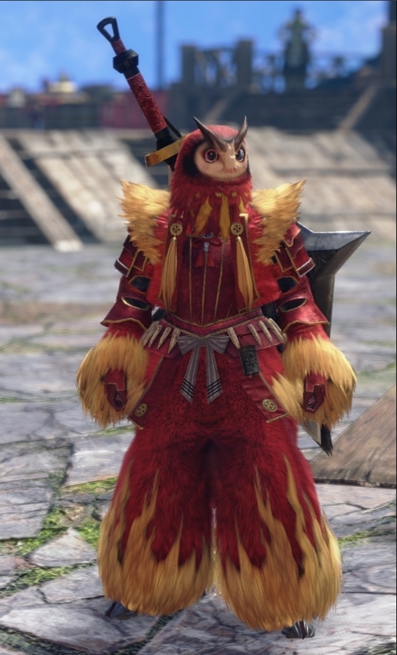 Kahoot mask layered armor :: MONSTER HUNTER RISE General Discussions