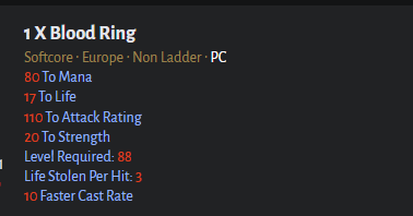 Sin Items For Sale - Topic - d2jsp