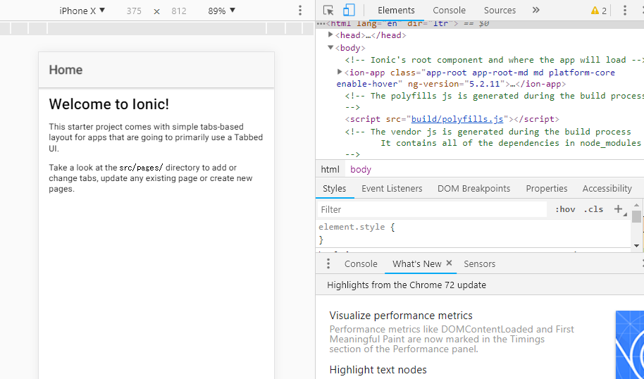 Javaもswiftも知らん素人がionicでスマホアプリをつくる(その1 開発準備とテストアプリ作成編) Ionic Qiita