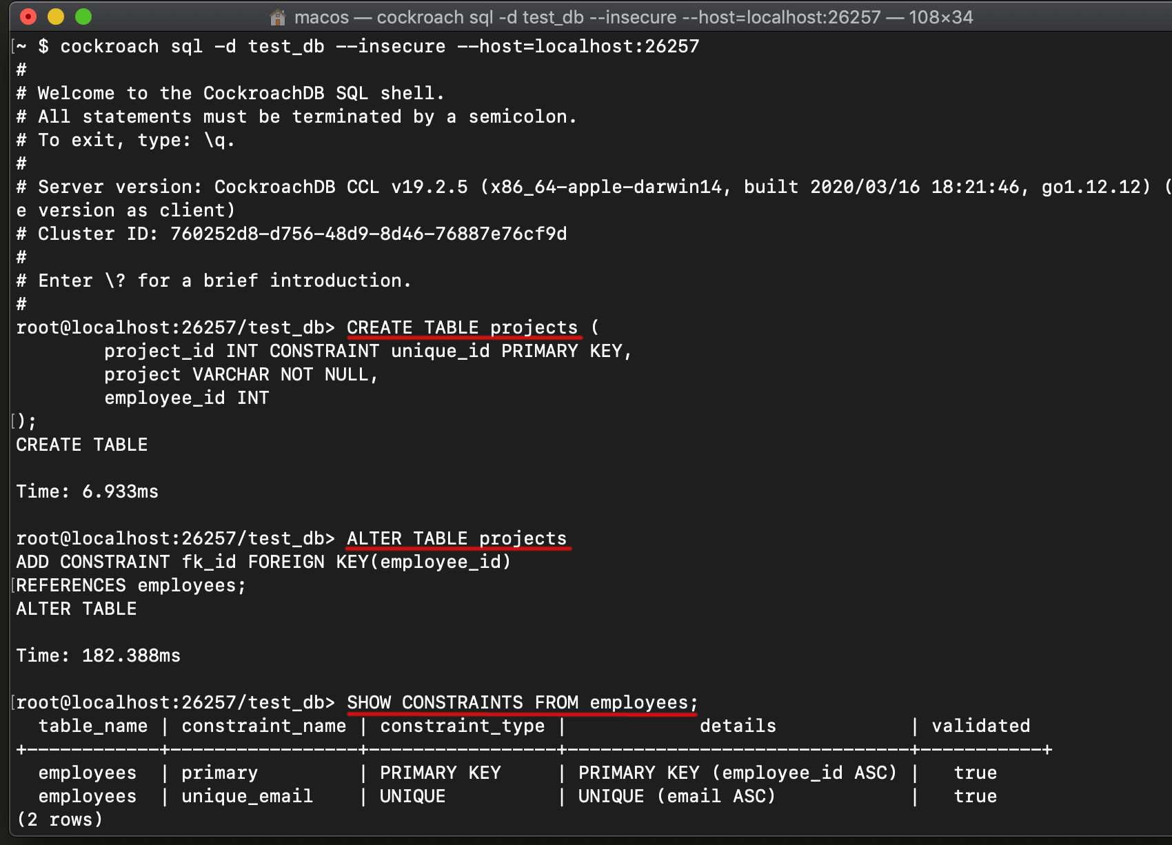 Understanding Cockroachdb Constraints Objectrocket