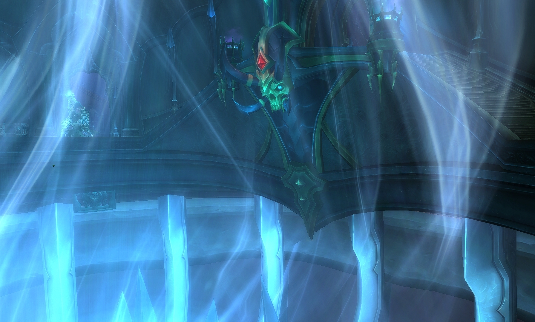 In The Sanctum of Domination why is there a tiny chicken floating in ...