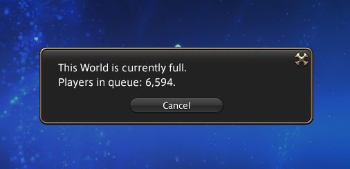 Endwalker Queue Times Review - Please Make It Stop, Yoshi-P : r/MMORPG
