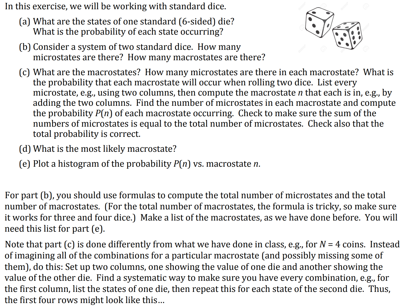 Solved In this exercise, we will be working with standard | Chegg.com