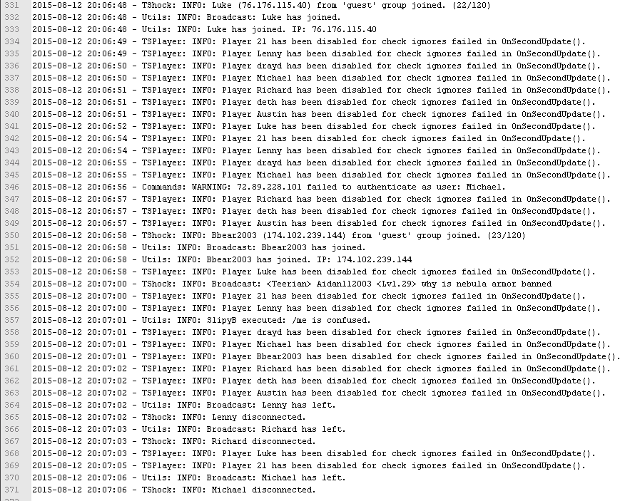 TShock keeps on crashing randomly. · Issue #1086 · Pryaxis/TShock · GitHub
