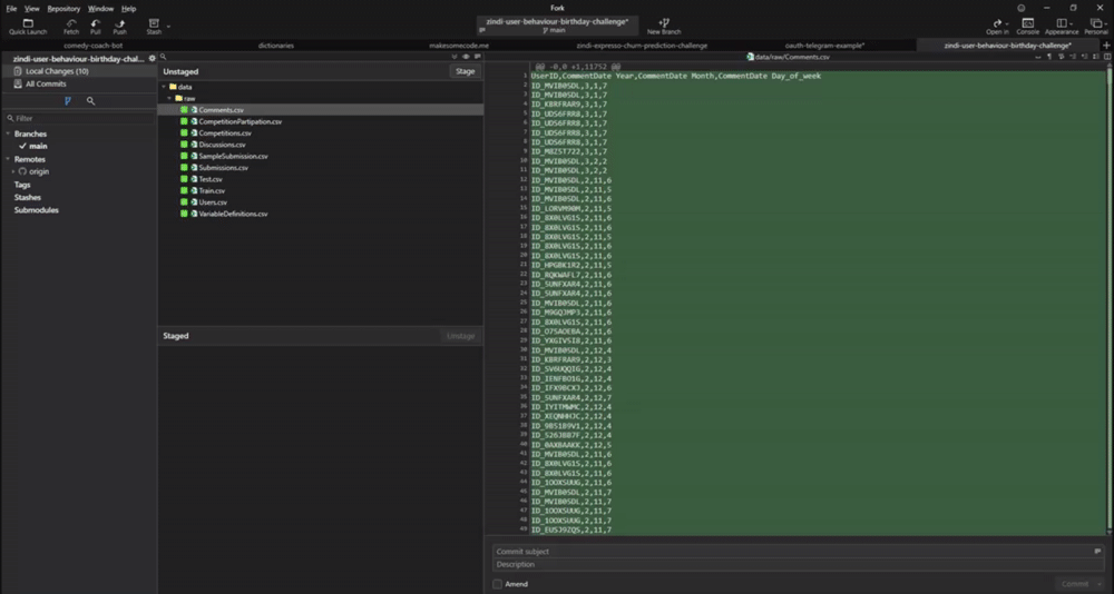 Stash only selected files in `Unstaged` area · Issue #1375 · fork-dev/TrackerWin · GitHub