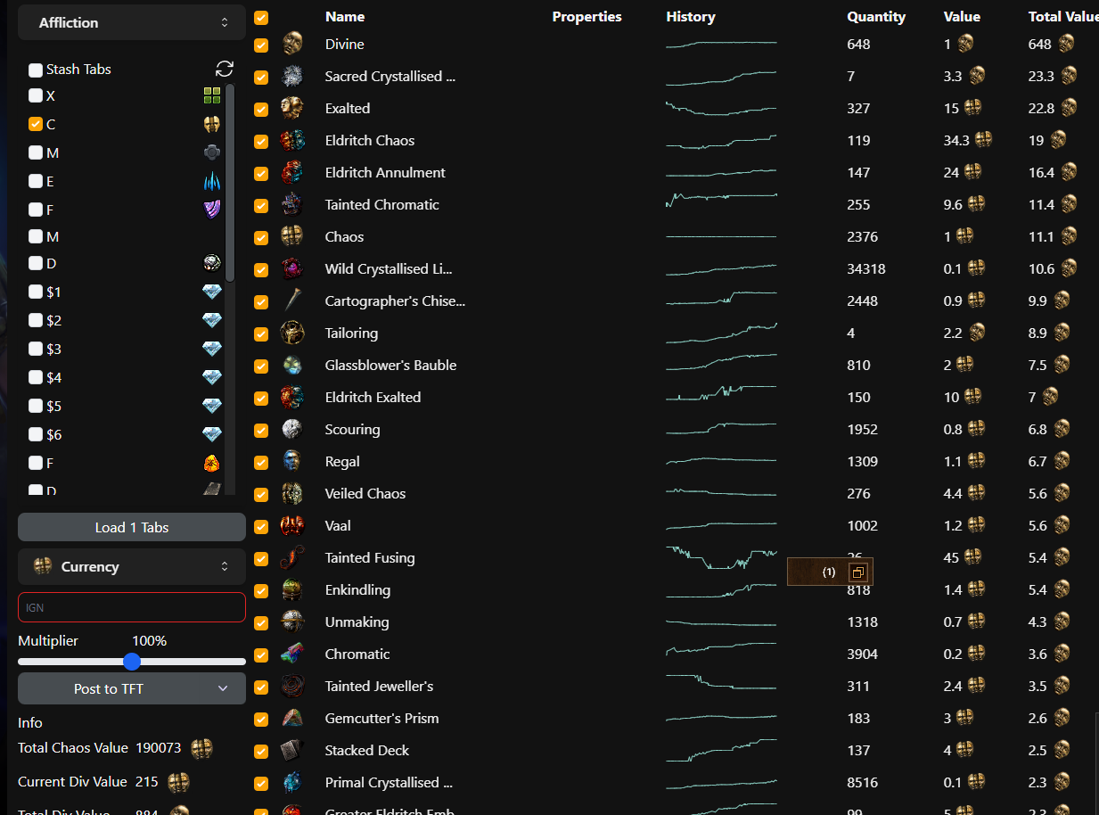 Selling Currency Tab Cheap 8 Fg / Divine - Topic - d2jsp