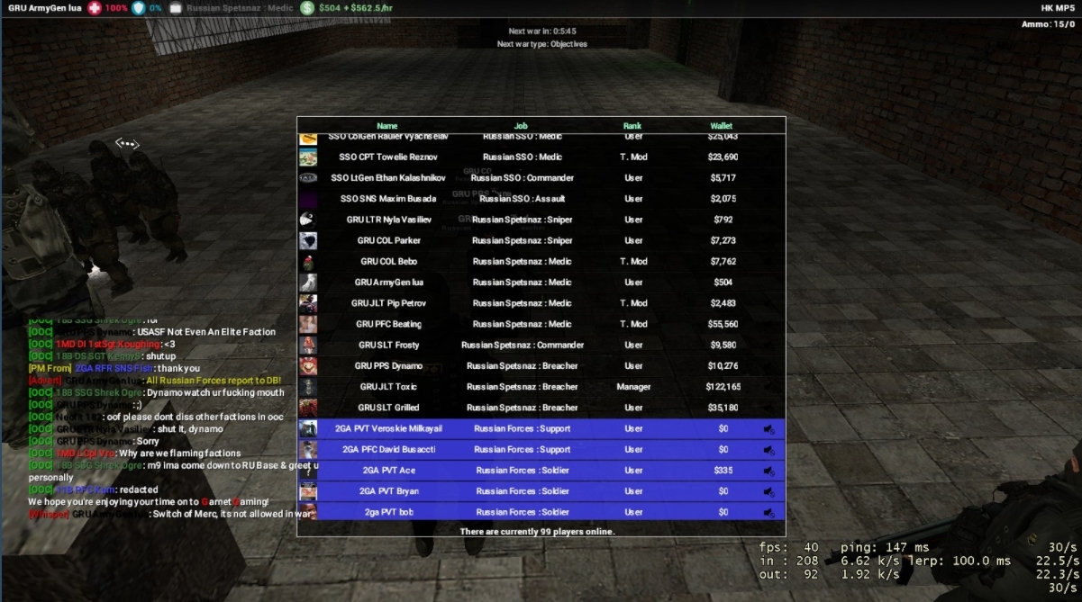 [Official] MilitaryRP Screenshot Thread - The Playground - Garnet Gaming