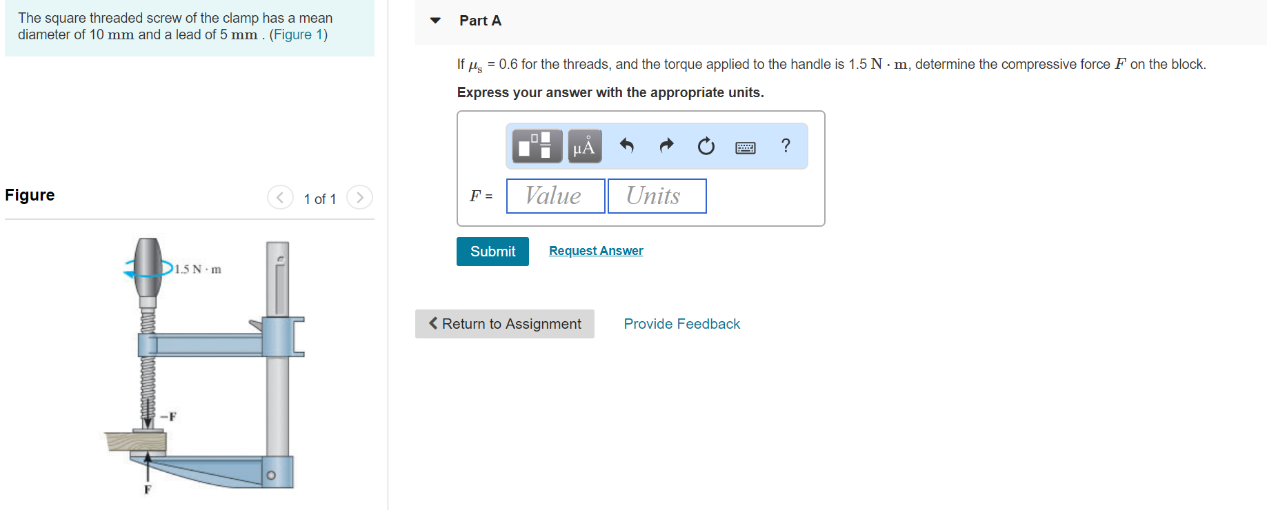 Solved Part A Determine the smallest horizontal force P | Chegg.com