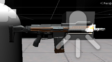 Assault Rifle model added, animations for gun firing & change gun ...