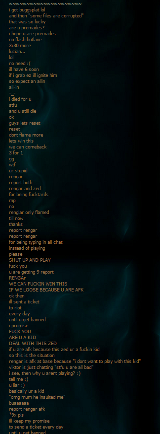 Riot Lyte, is this how you want the report system work? : r/leagueoflegends